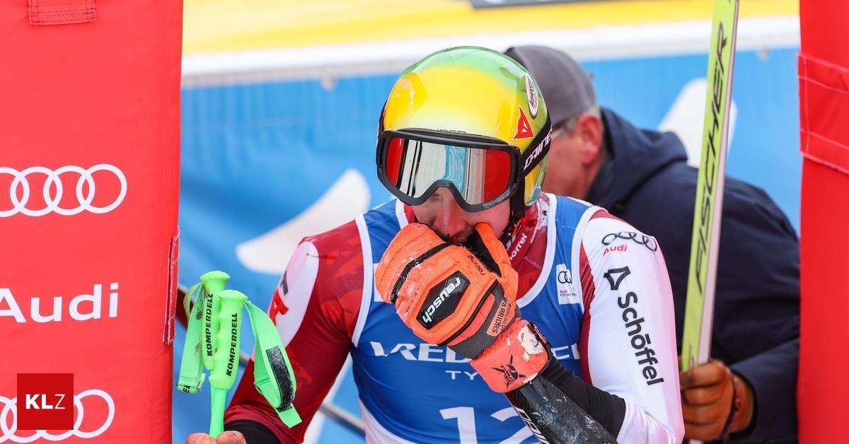 Heftiger Aufprall! Raphael Haaser stürzte im Riesentorlauf schwer